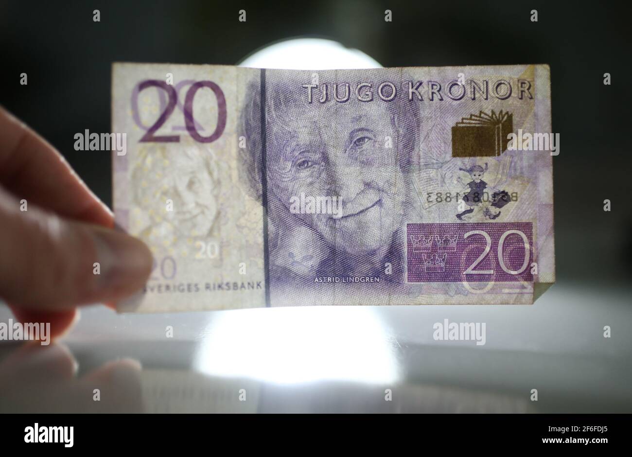 Bank Note Notes Bill Money Swedish Crowns High Resolution Stock ...