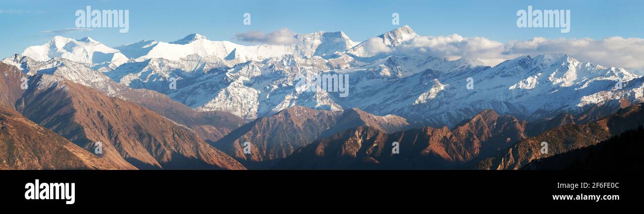 Lower Dolpo - landscape scenery around Dunai, Juphal villages and ...