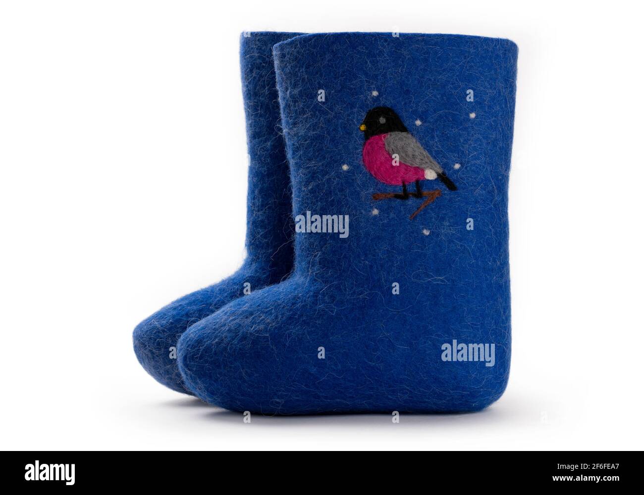 Valenki isolated on white background Stock Photo - Alamy