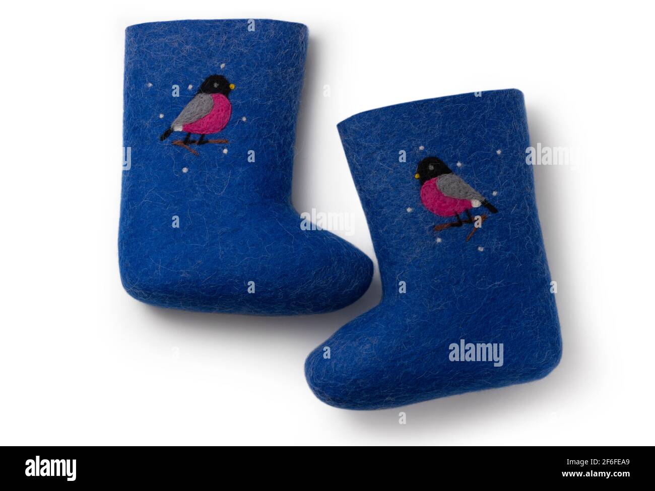 Valenki isolated on white background Stock Photo - Alamy