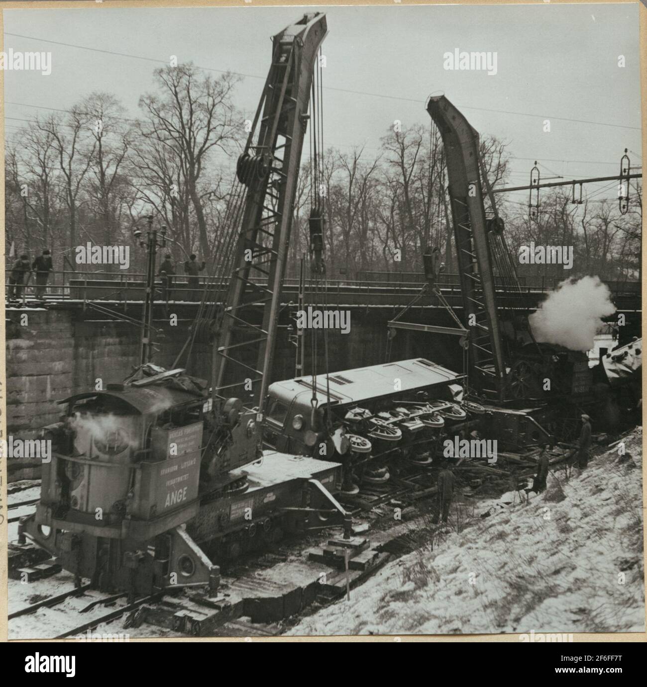 Steam locomotive accident hi-res stock photography and images - Alamy