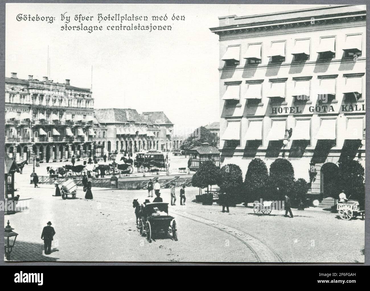 Queen Square in Gothenburg Stock Photo - Alamy
