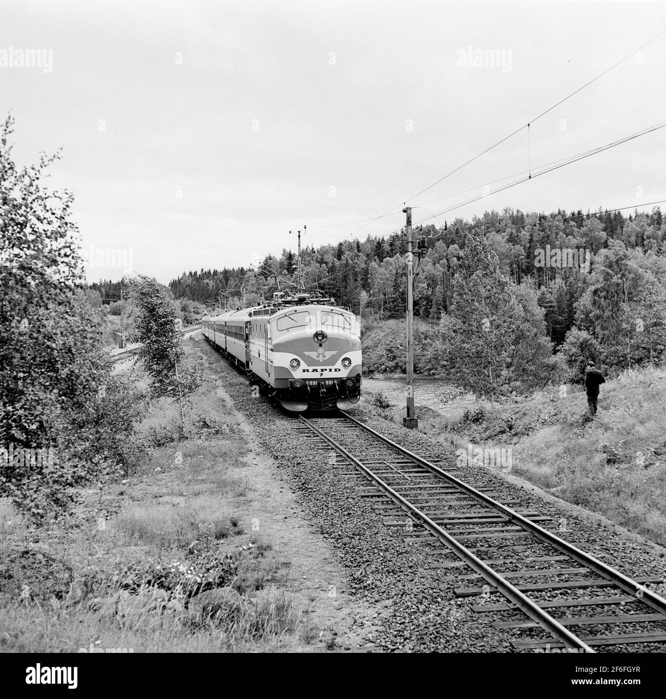 State Railways, SJ Ra 991 "Rapid 7 Stock Photo - Alamy