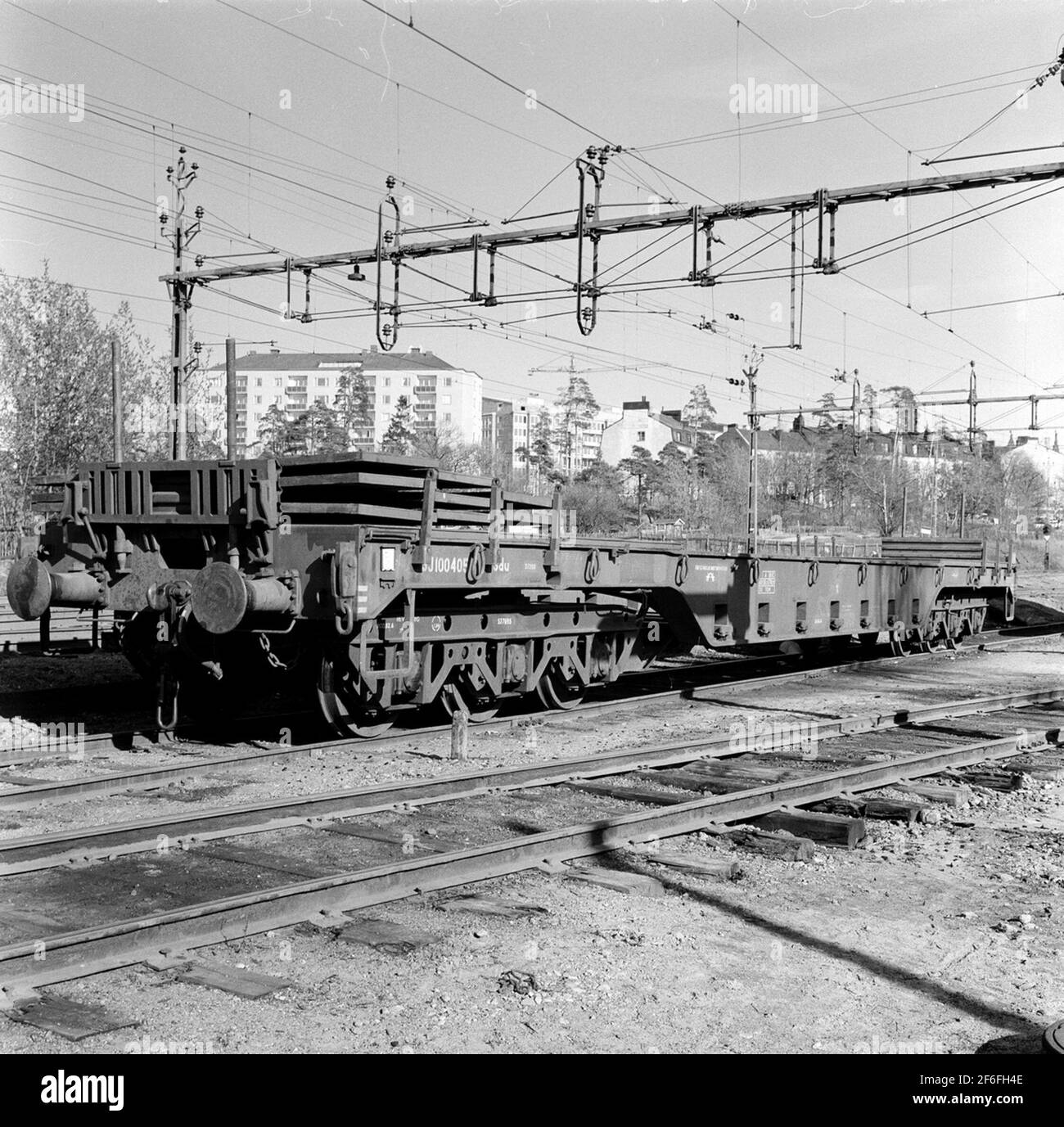 The state's railways, SJ 100 405 SDU carriage Stock Photo - Alamy