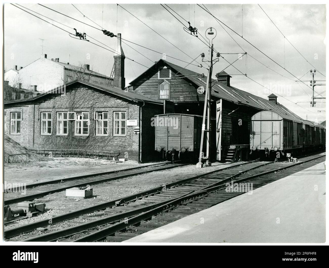 The old freight goods magazine Stock Photo - Alamy