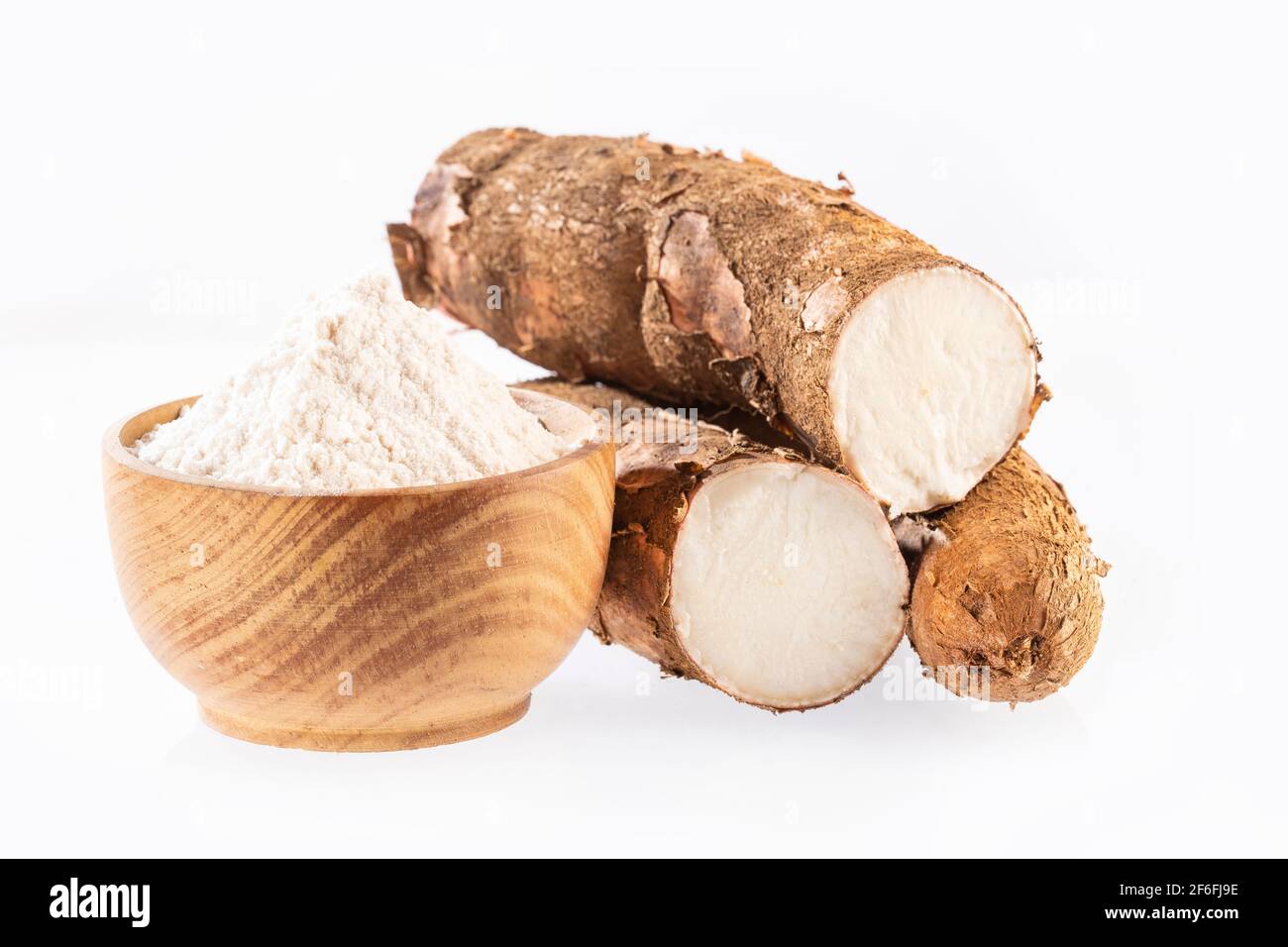Manihot esculenta (cassava, yuca, manioc, mandioca, Brazilian arrowroot ...