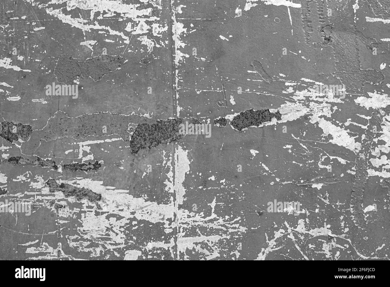 Rusty old metal texture with peeling paint as abstract background Stock ...