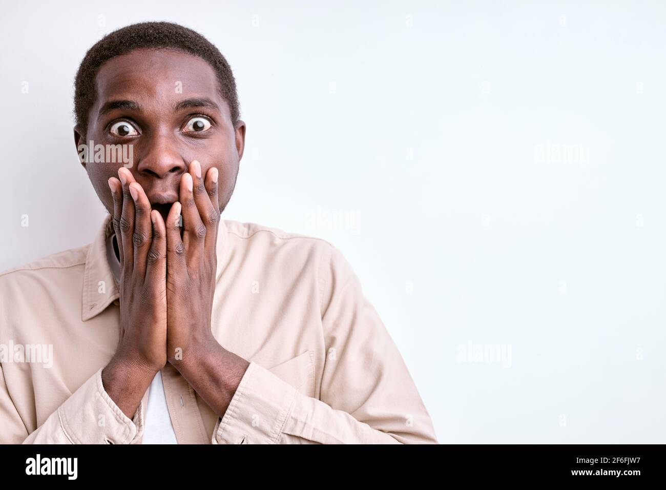 Scary eyes, african american hi-res stock photography and images - Alamy
