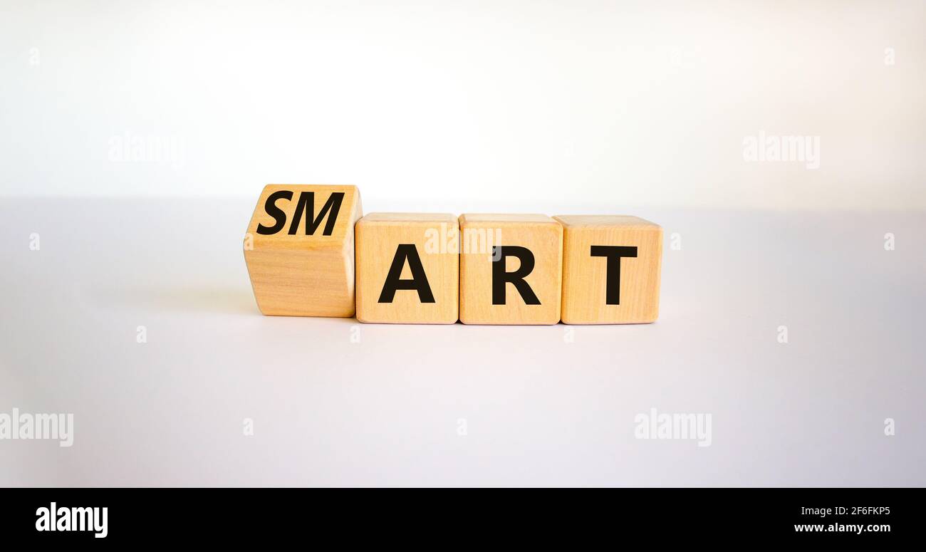 Smart art symbol. Turned the cube and changed the word 'smart' to 'art ...