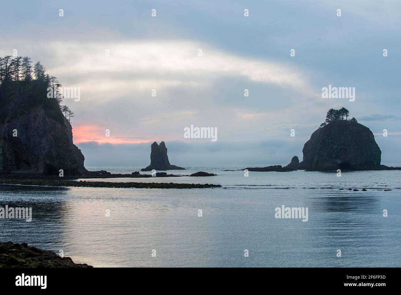 Sea Stacks, Olympic National Park Stock Photo - Alamy