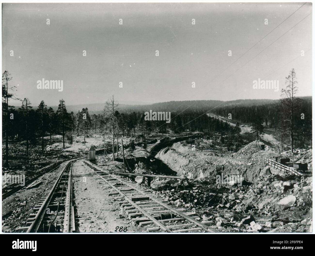 The state's railways, SJ, narrow-gauge ore track mining during the ...