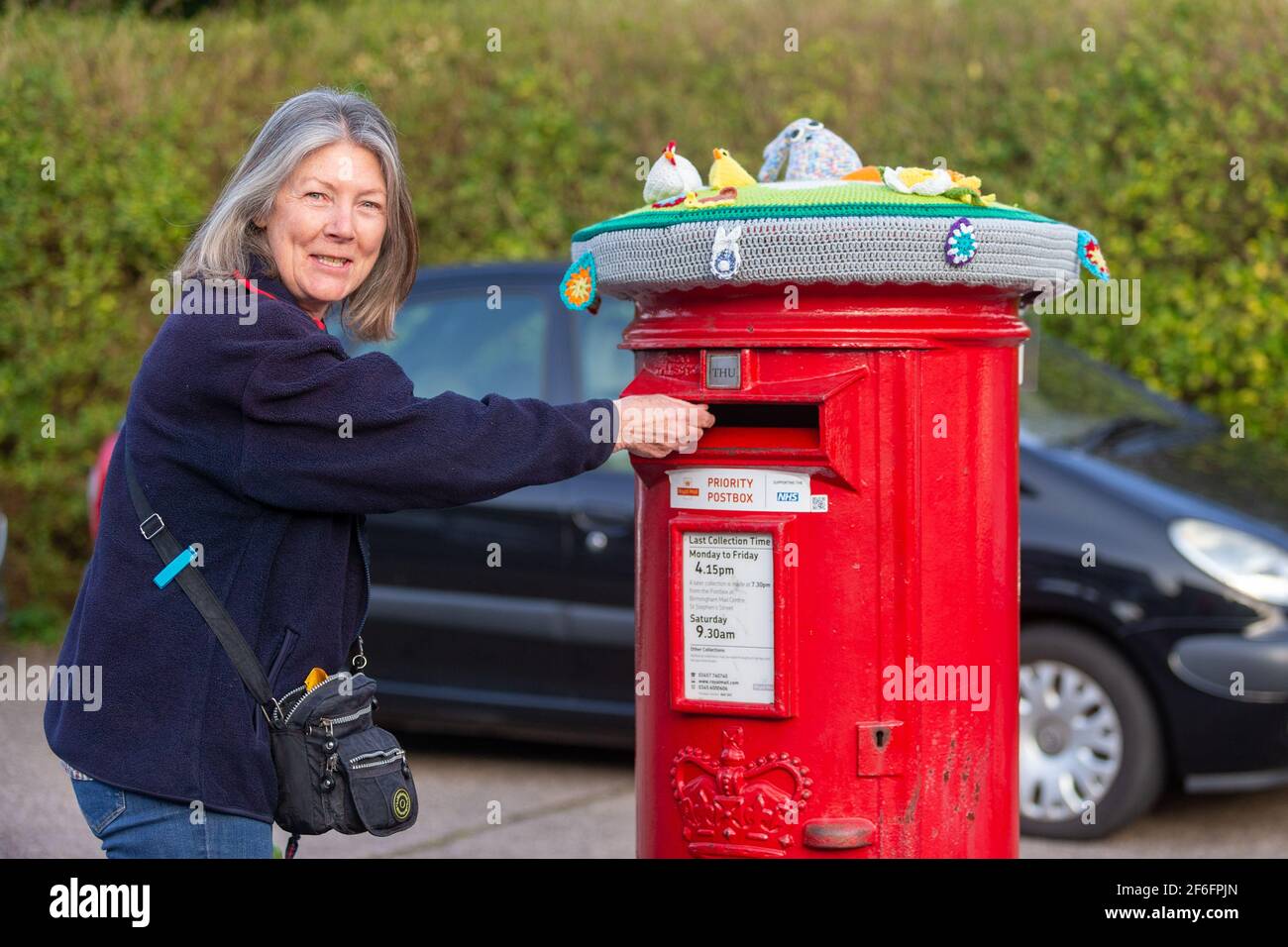 Postbox crochet hi-res stock photography and images - Alamy