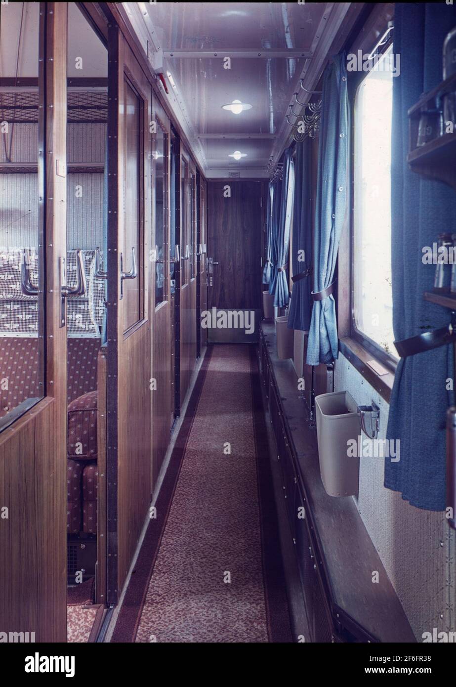 Cars SDJ BC07CM 107. Interior corridor Stock Photo - Alamy