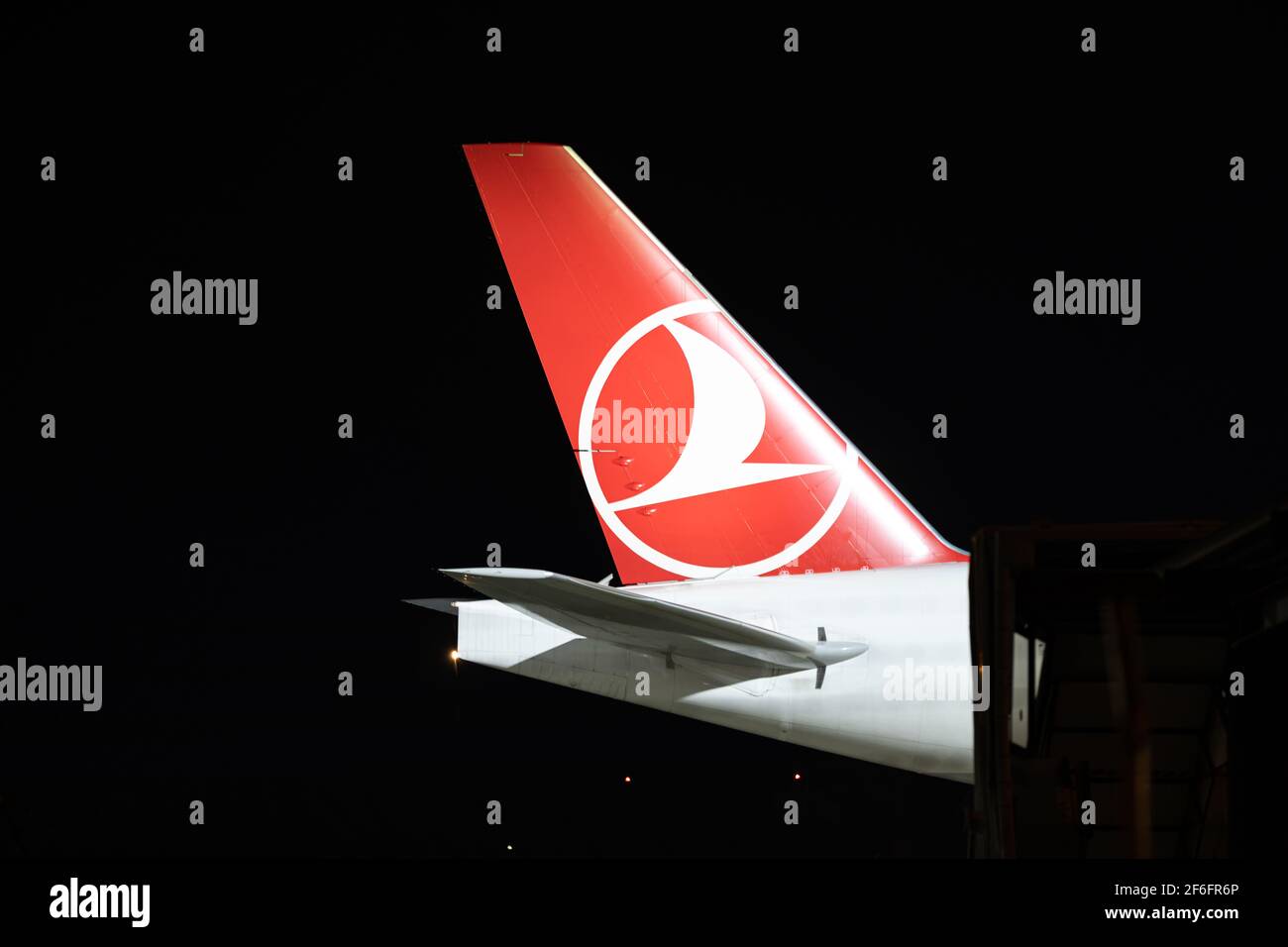 Air cargo loading turkish hi-res stock photography and images - Alamy