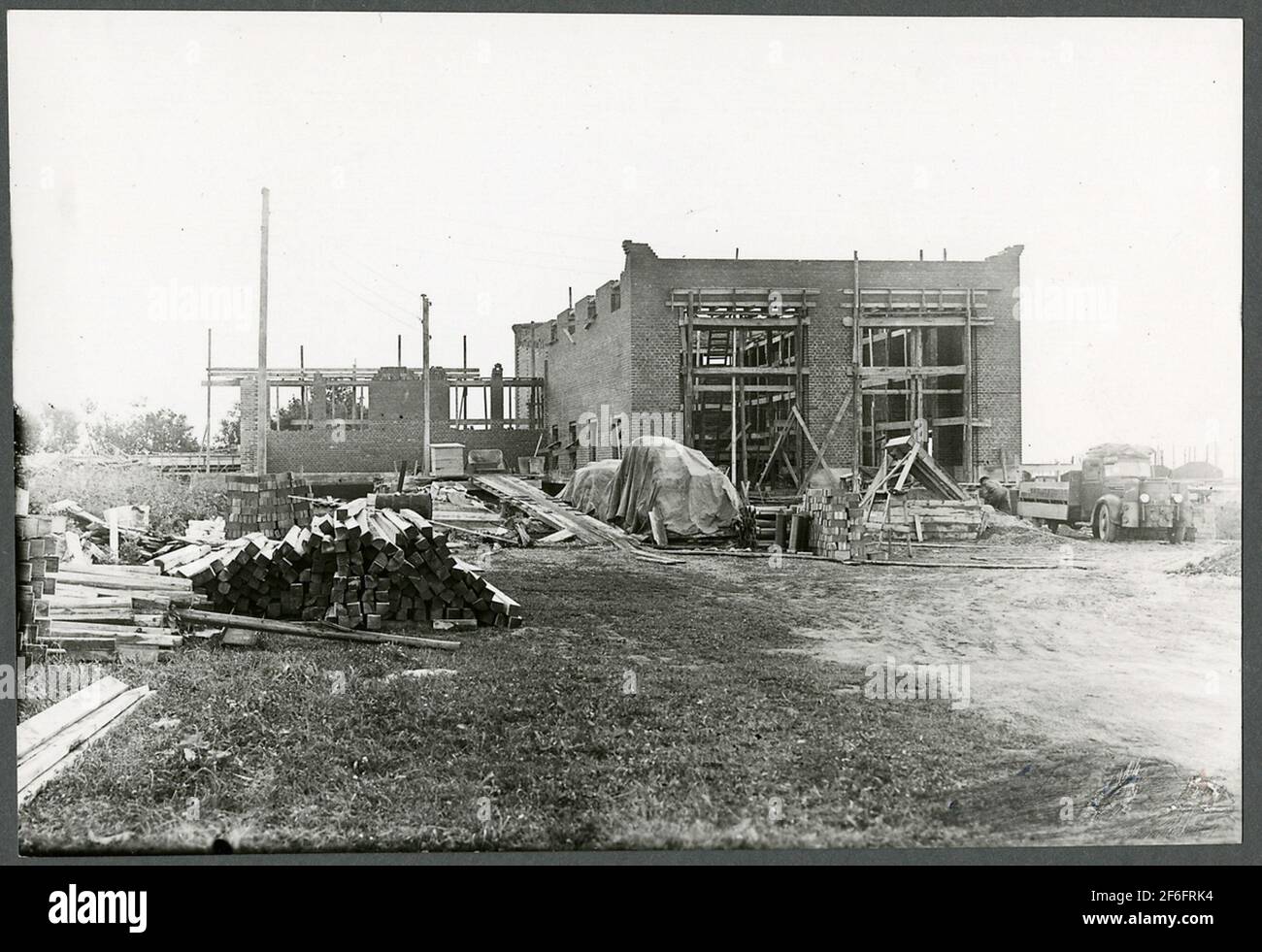 Construction of the reformer station for the electrification in Åstorp ...
