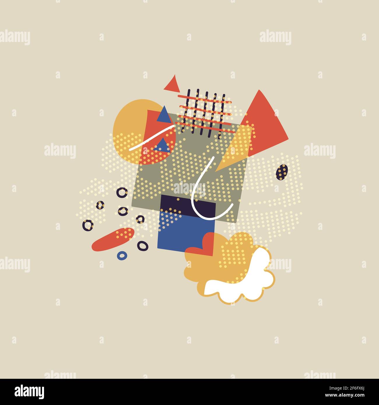 Geometric shapes bright hi-res stock photography and images - Alamy