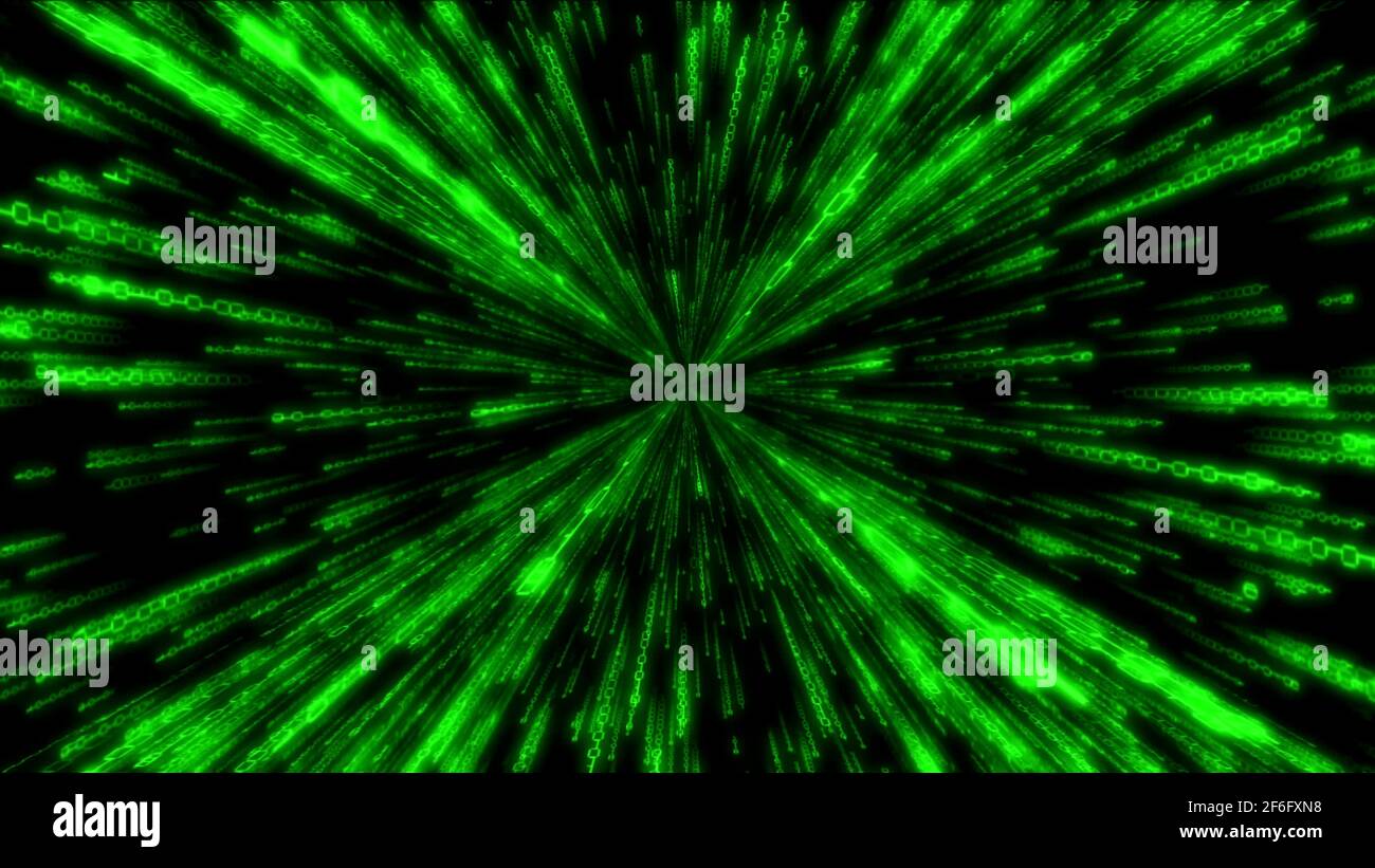 Matrix, binary code - computer application, Internet concept - 3D ...