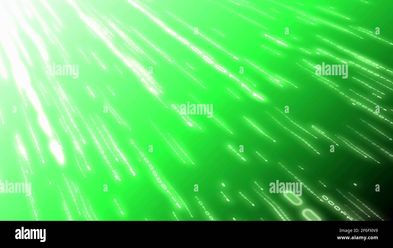 Matrix, binary code - computer application, Internet concept - 3D ...