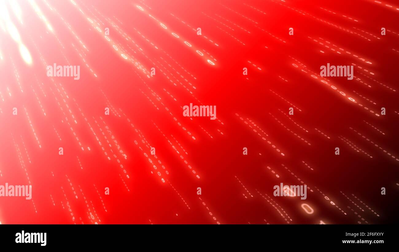 Matrix, binary code - computer application, Internet concept - 3D ...