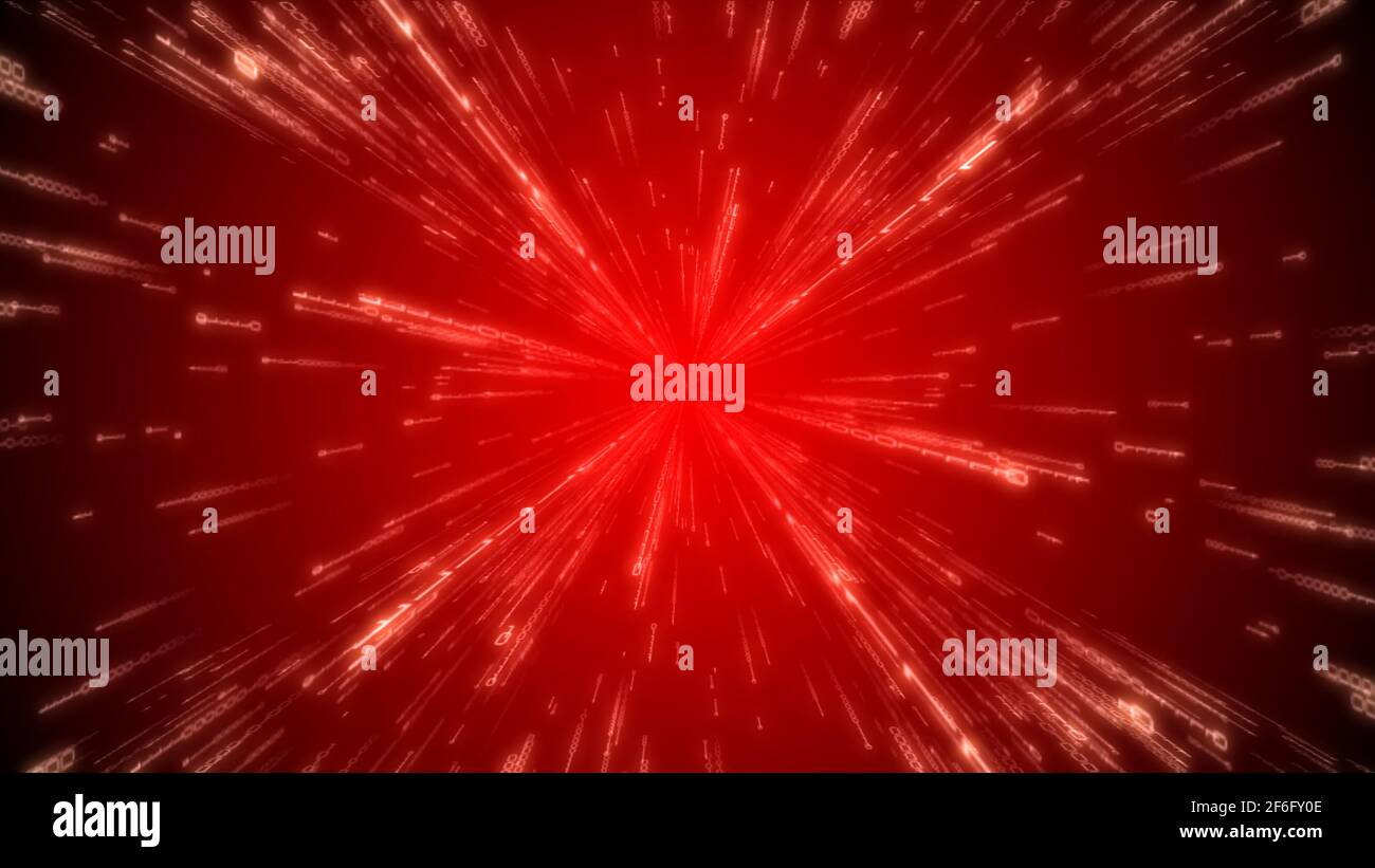 Matrix, binary code - computer application, Internet concept - 3D ...