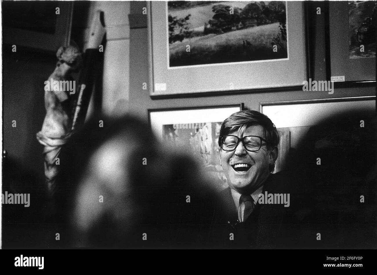 Alan Bennett at the Chelsea Pen Club after giving a talk Author ...