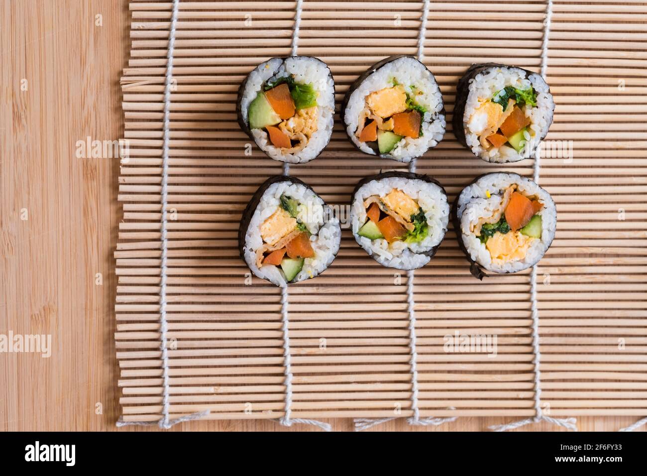 Korean kimbap hi-res stock photography and images - Alamy