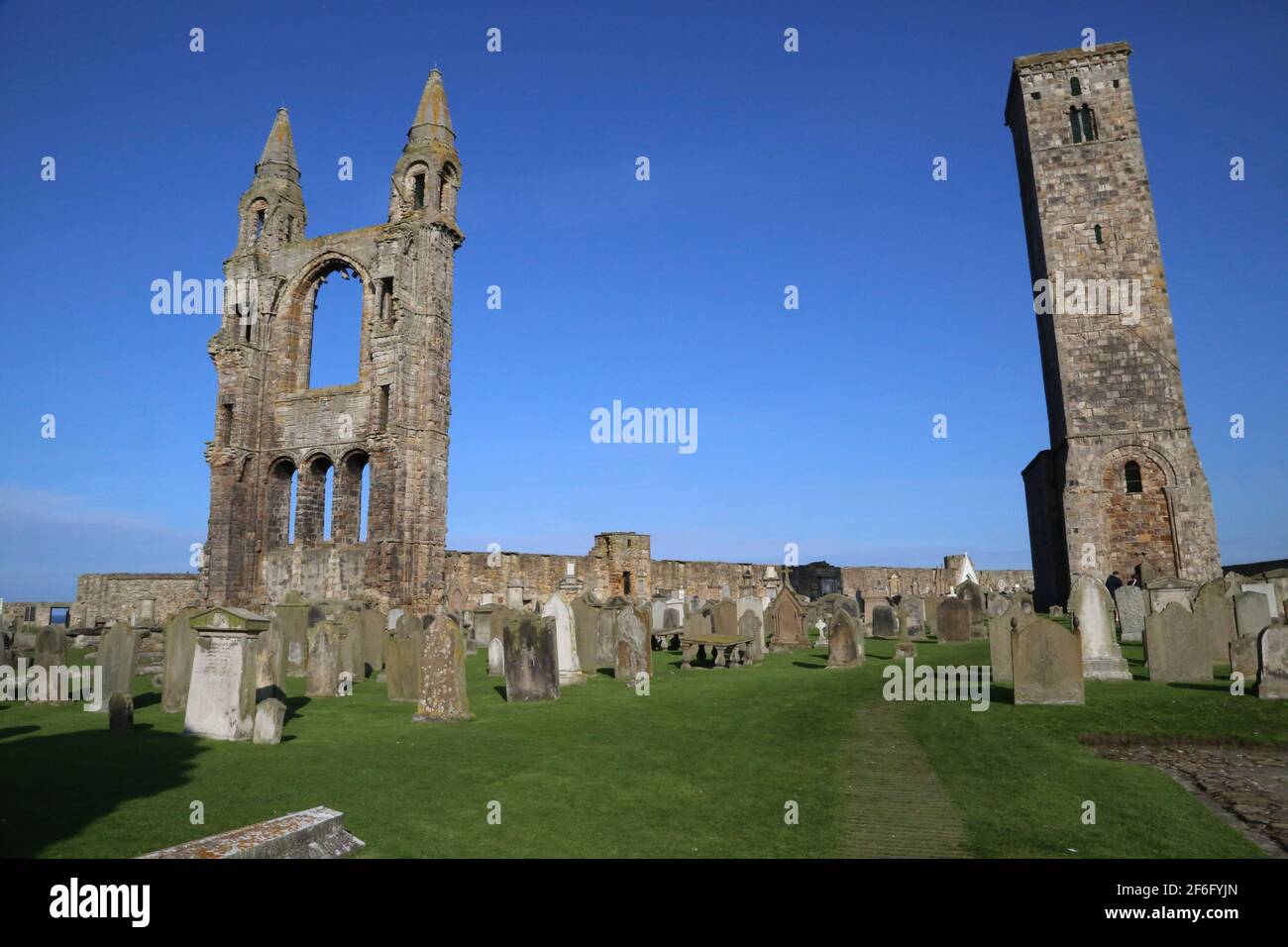 The St. Andrews Cathedral Ruins in Scotland Stock Photo - Alamy