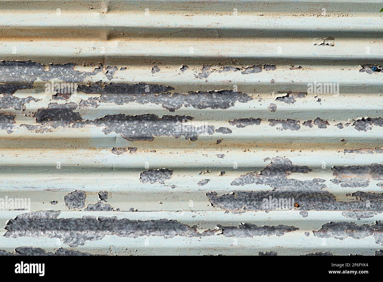 Pattern of old rusty corrugated iron. Old galvanized metal wall ...