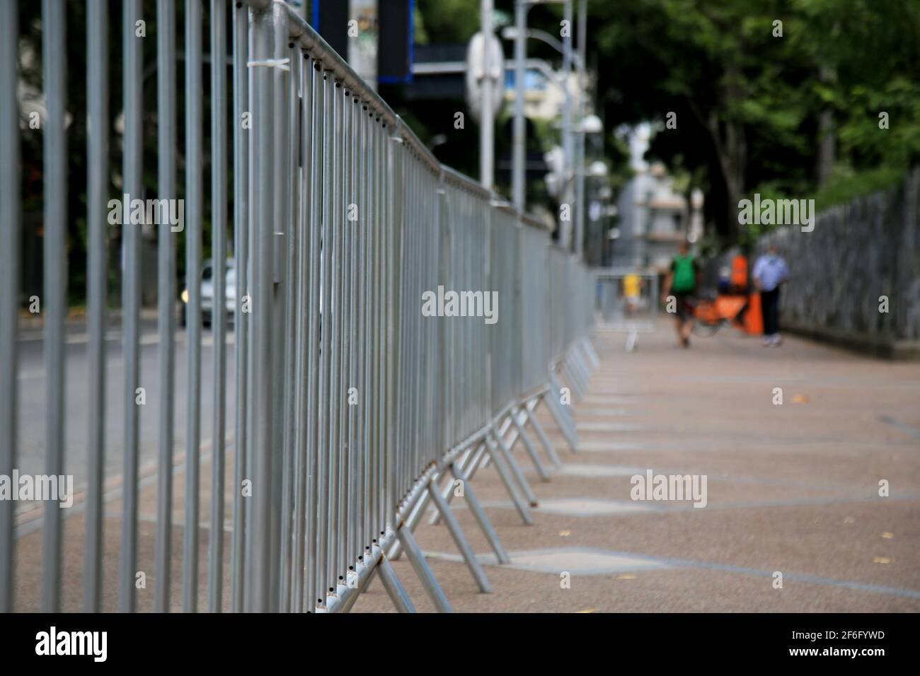 salvador, bahia, brazil - december 14, 2020: protection and isolation ...