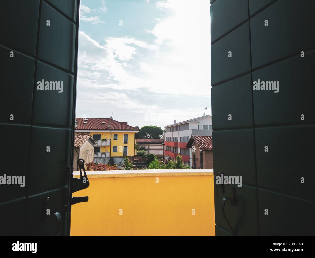 Old house sunlight shutters interior hi-res stock photography and ...