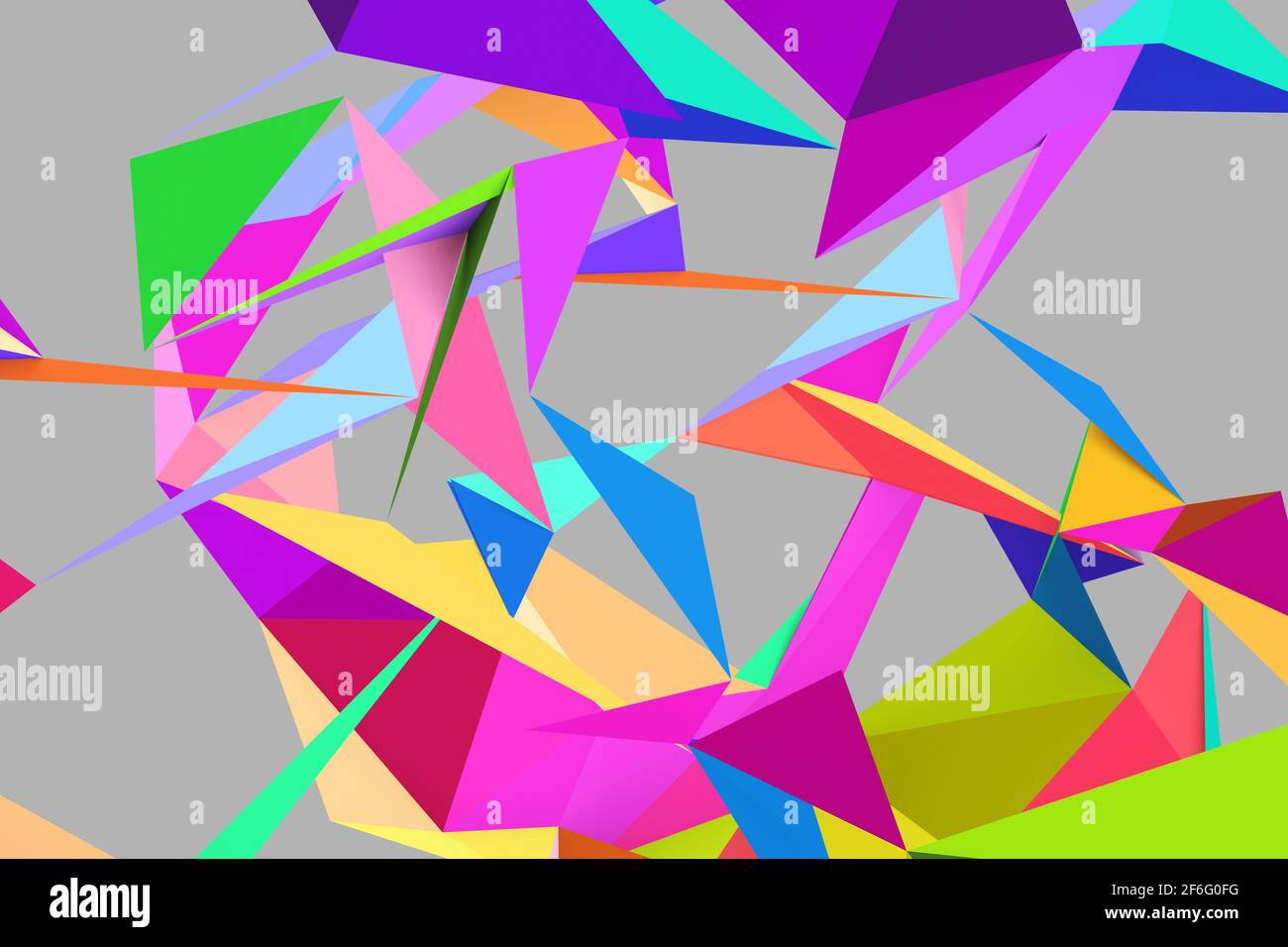 Abstract Triangular Background 3d Pattern Low Poly Digital