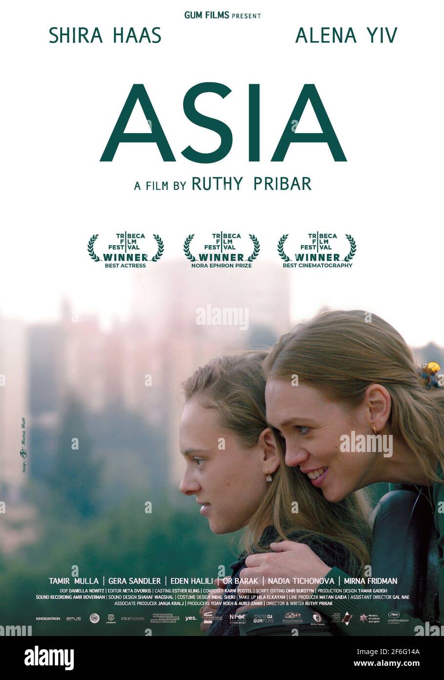 ASIA, US poster, from left: Shira Haas, Alena Yiv, 2020. © Menemsha ...