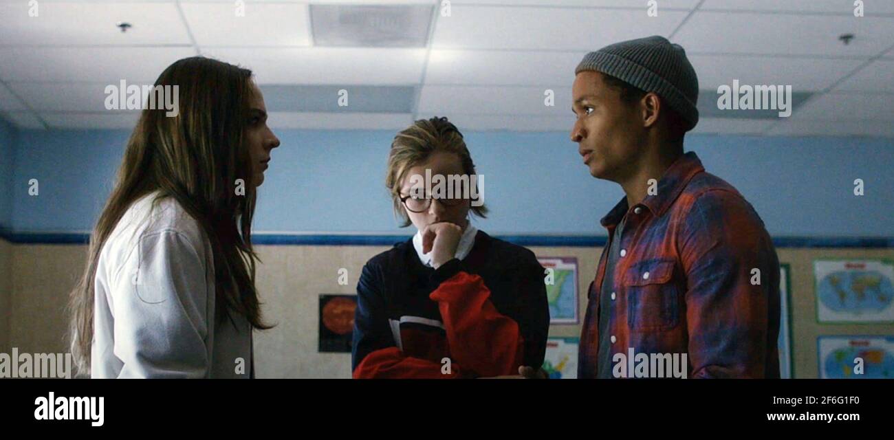 DOORS, from left: Julianna Collins, Rory Anne Dahl, Aric Floyd, 2021. © Epic Pictures Group ...