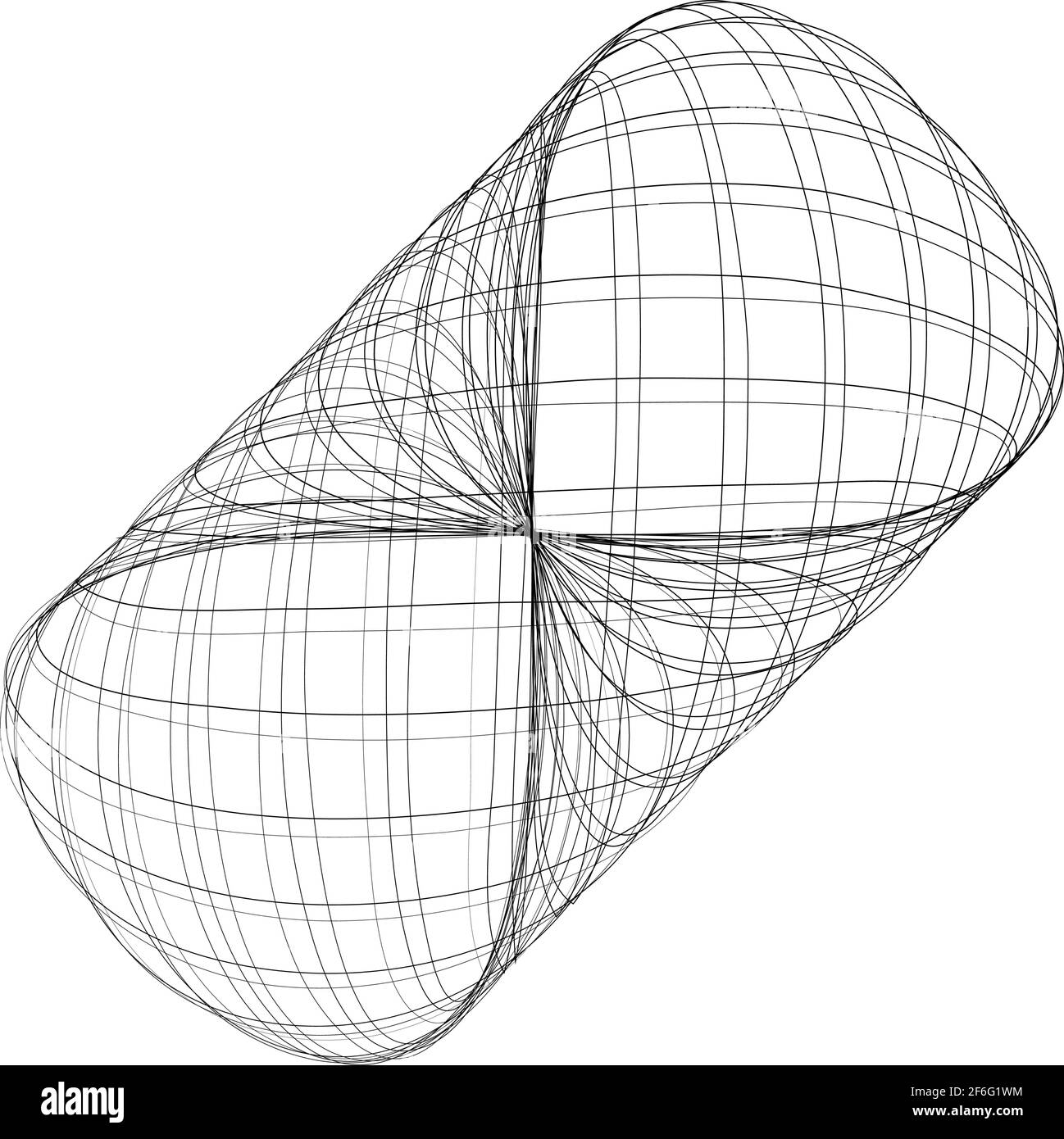 Abstract geometric lineart, lines design element. Outline mandala ...