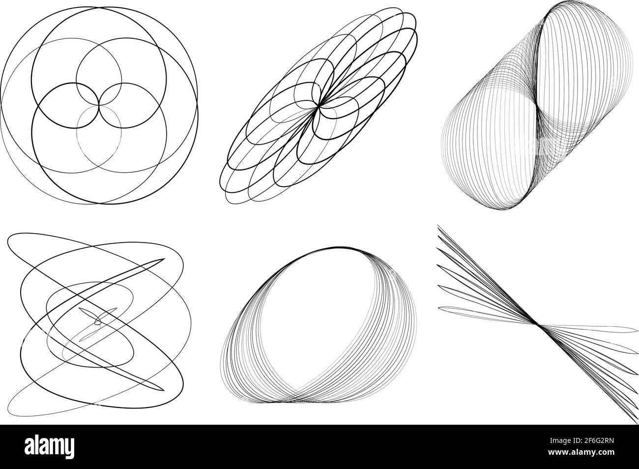 Curved Lines Design Element