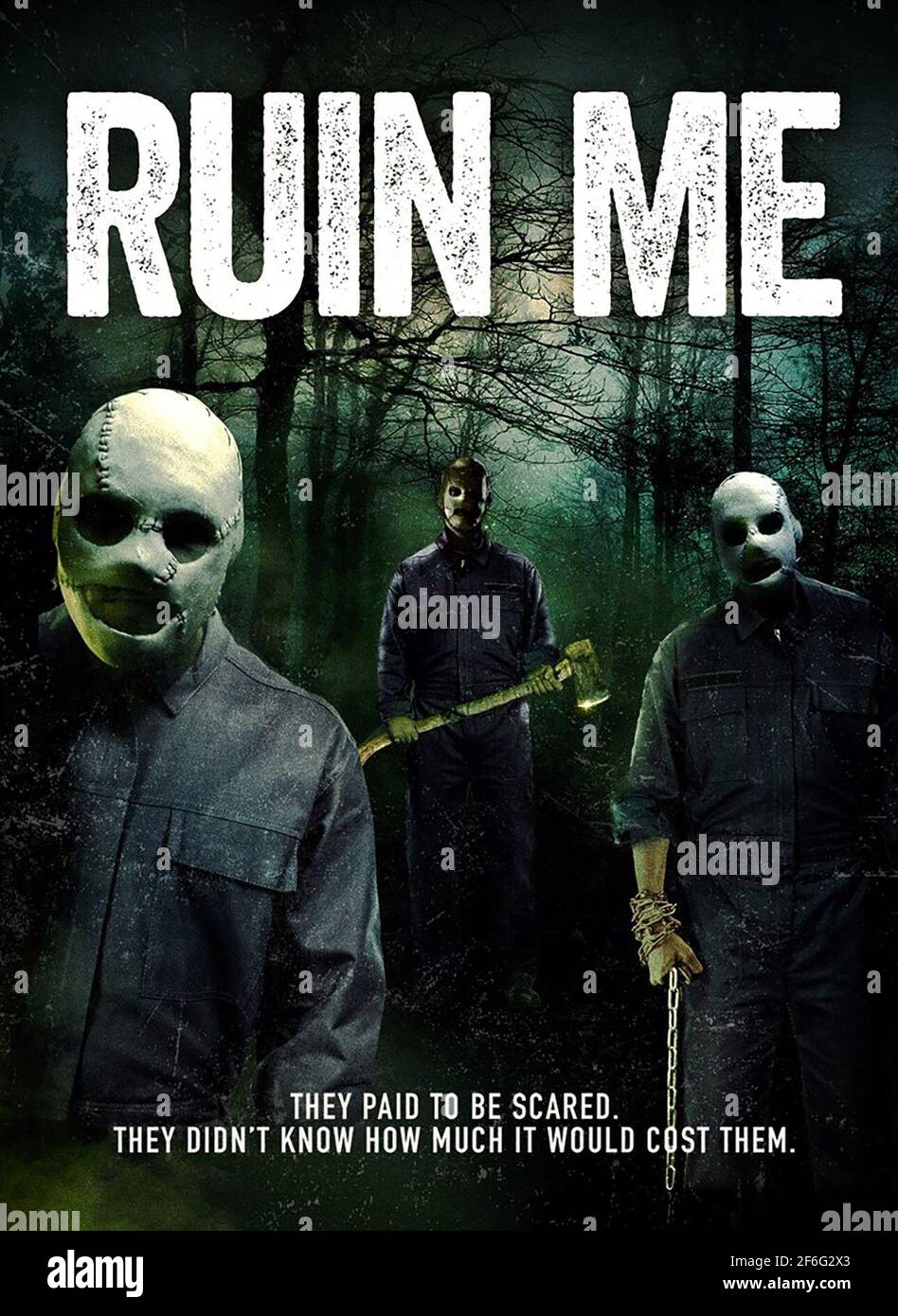 RUIN ME, poster, 2017. © Shudder / Courtesy Everett Collection Stock ...