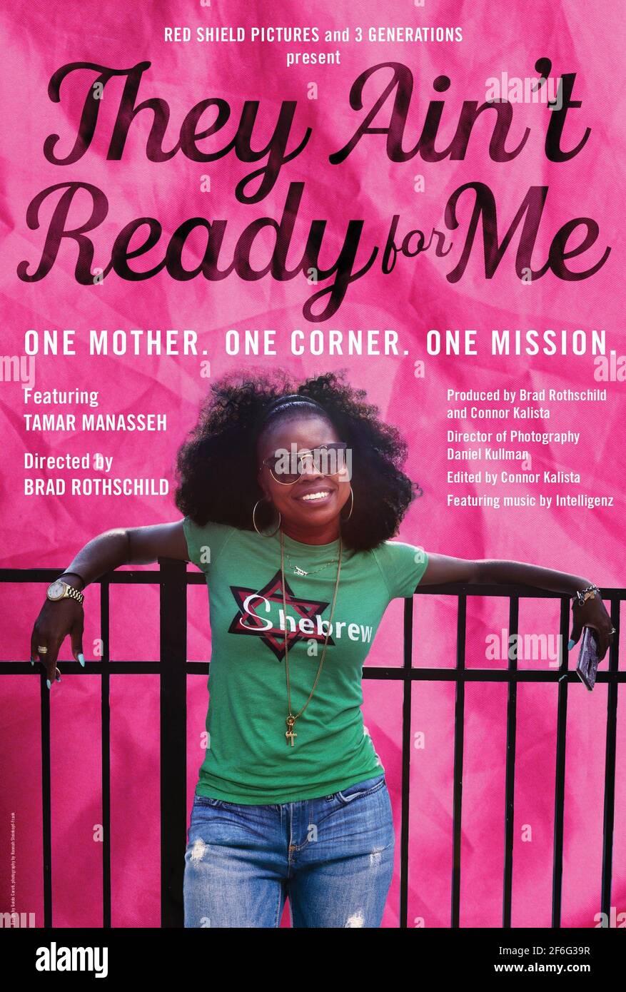 THEY AIN'T READY FOR ME, poster, Tamar Manasseh, 2020. © Menemsha ...