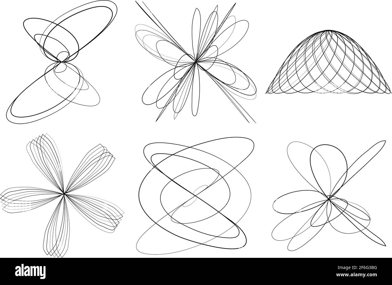 Curved Lines Design Element