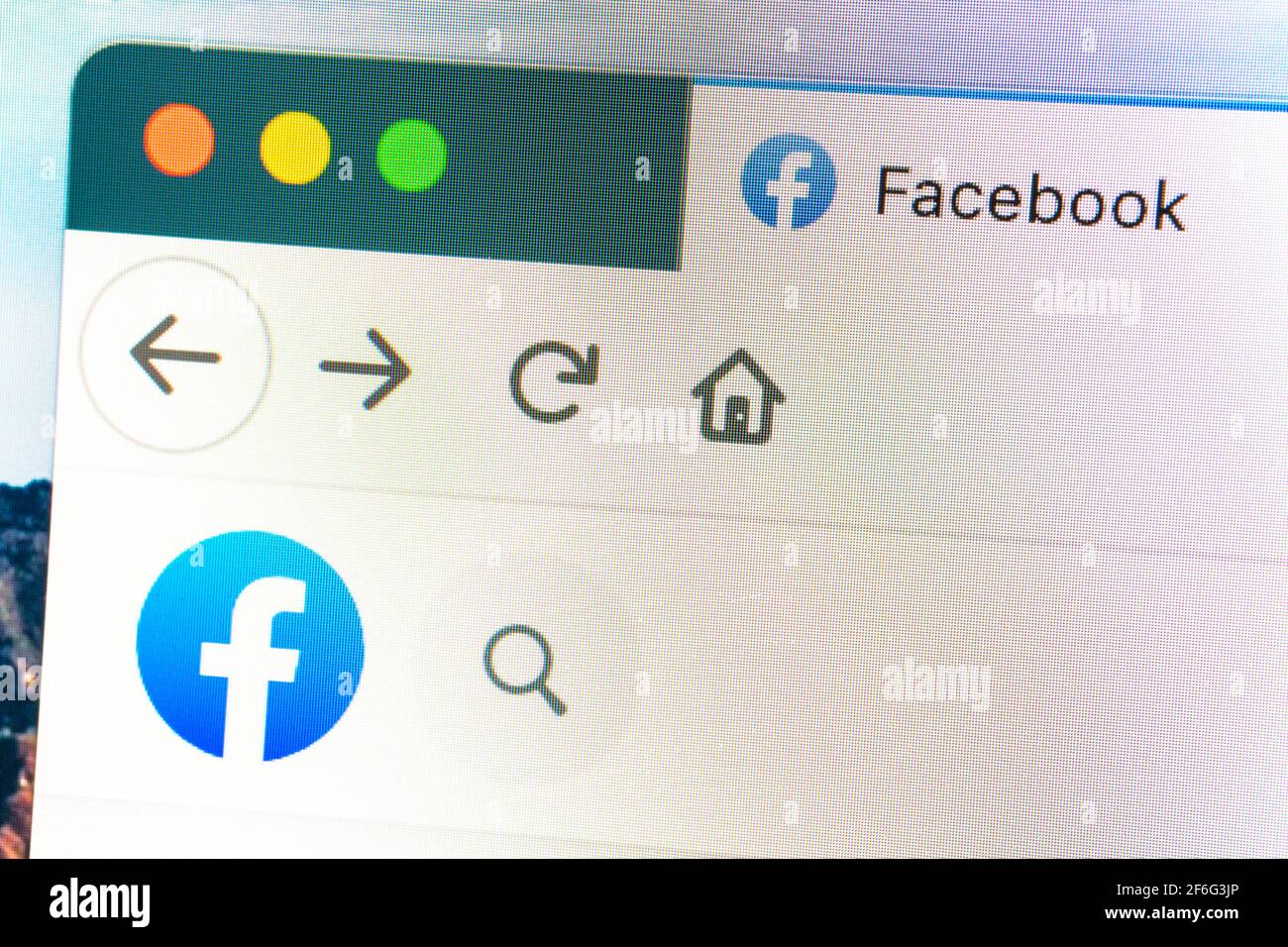 Facebook logo icon hi-res stock photography and images - Alamy