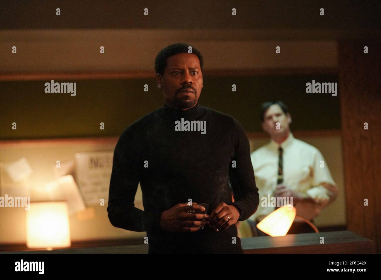 GENIUS, (aka GENIUS: ARETHA), front: Malcolm Barrett as Ted White ...