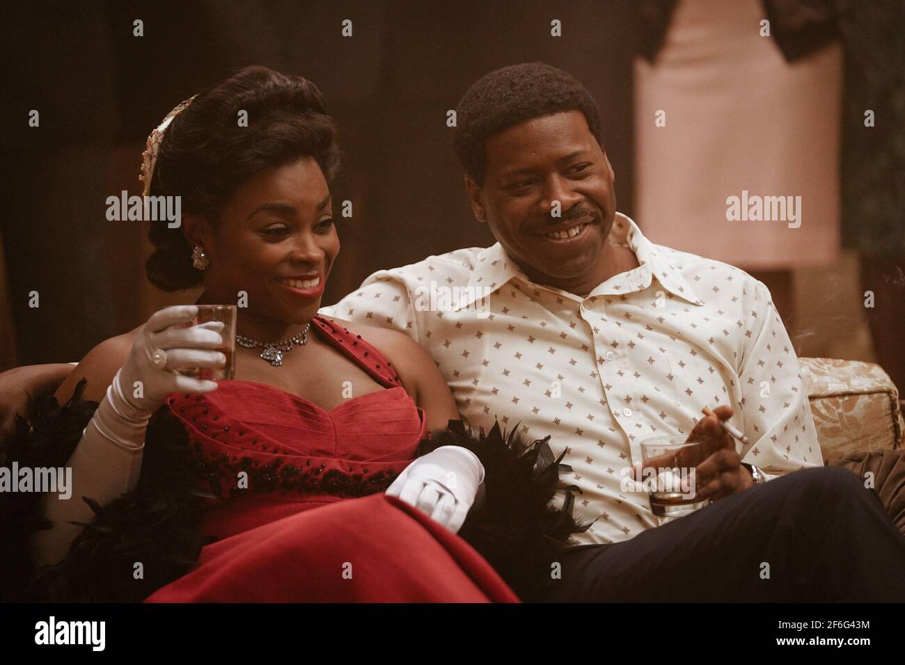 GENIUS, (aka GENIUS: ARETHA), from left: Stacey Sargeant as Dinah ...