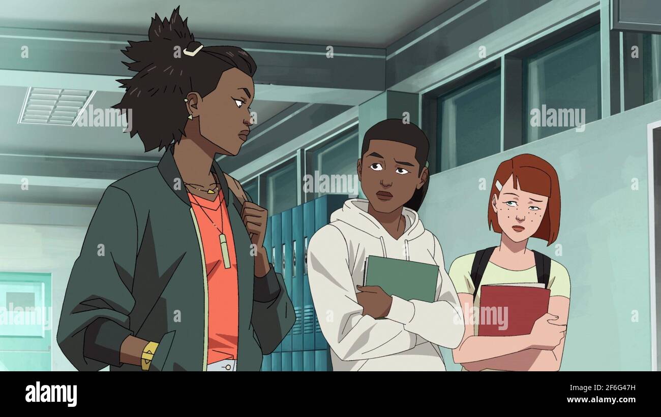 INVINCIBLE, left: Amber Bennett (voice: Zazie Beetz), Here Goes Nothing ...