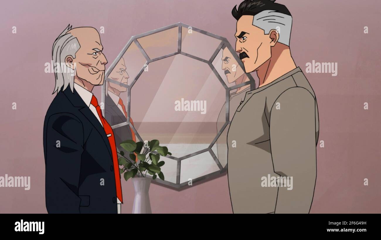 INVINCIBLE, from left: Cecil Stedman (voice: Walton Goggins), Nolan ...