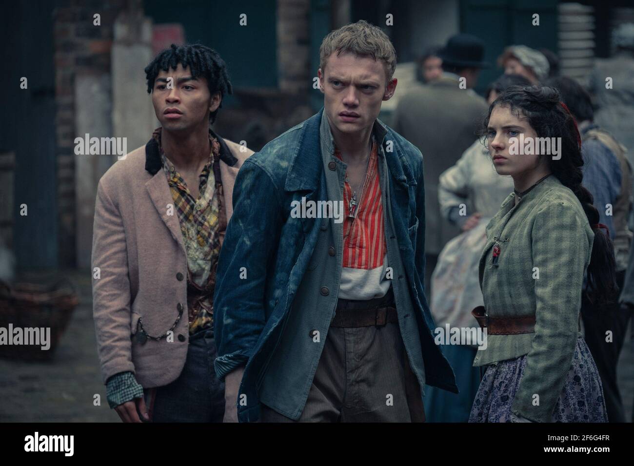 THE IRREGULARS, from left: McKell David, Jojo Macari, Darci Shaw ...