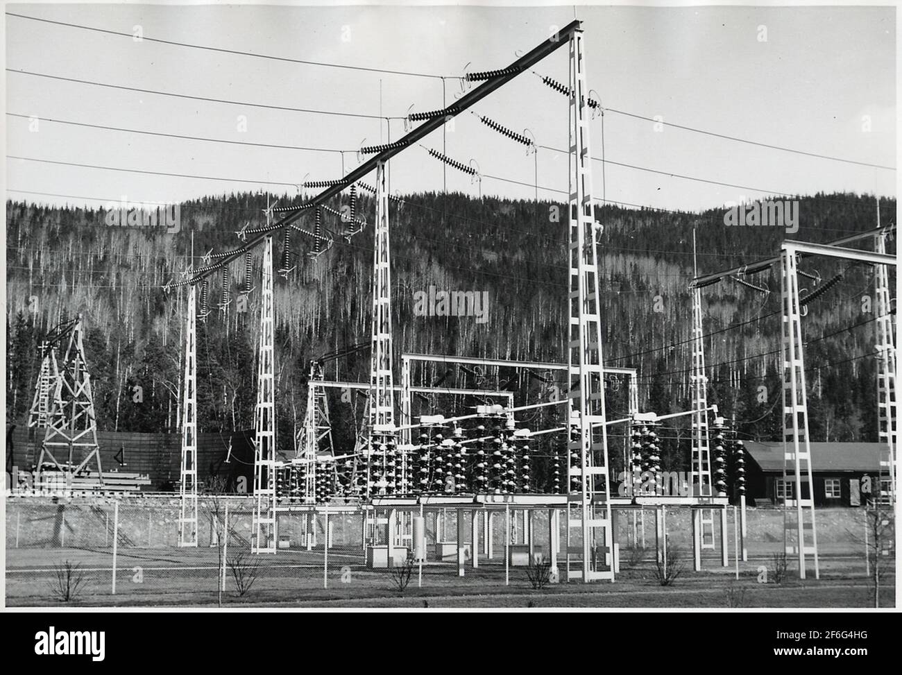 The power supplier's transformer station. Place unknown Stock Photo - Alamy