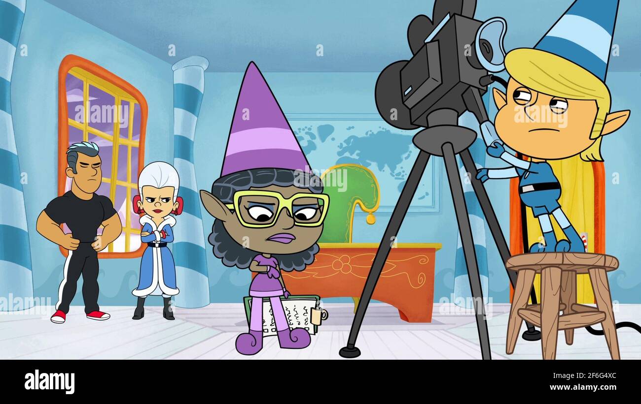 THE POLE, from left: Jack (voice: Timothy Simons), Gretchen (voice ...