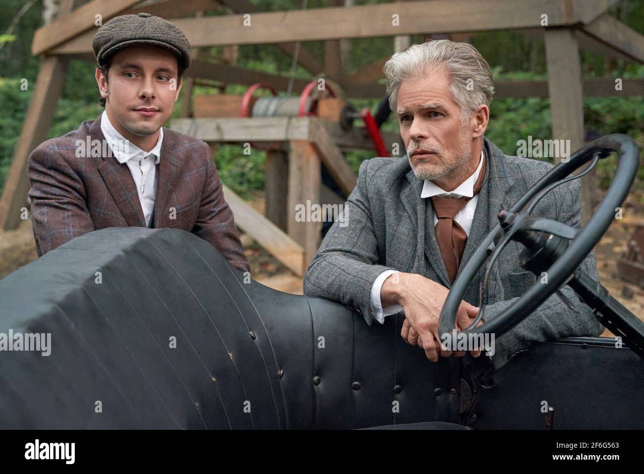 WHEN CALLS THE HEART, from left: James Drew Dean, Martin Cummins, No ...