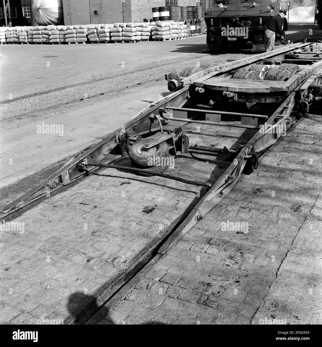 Railway carrier Black and White Stock Photos & Images - Alamy
