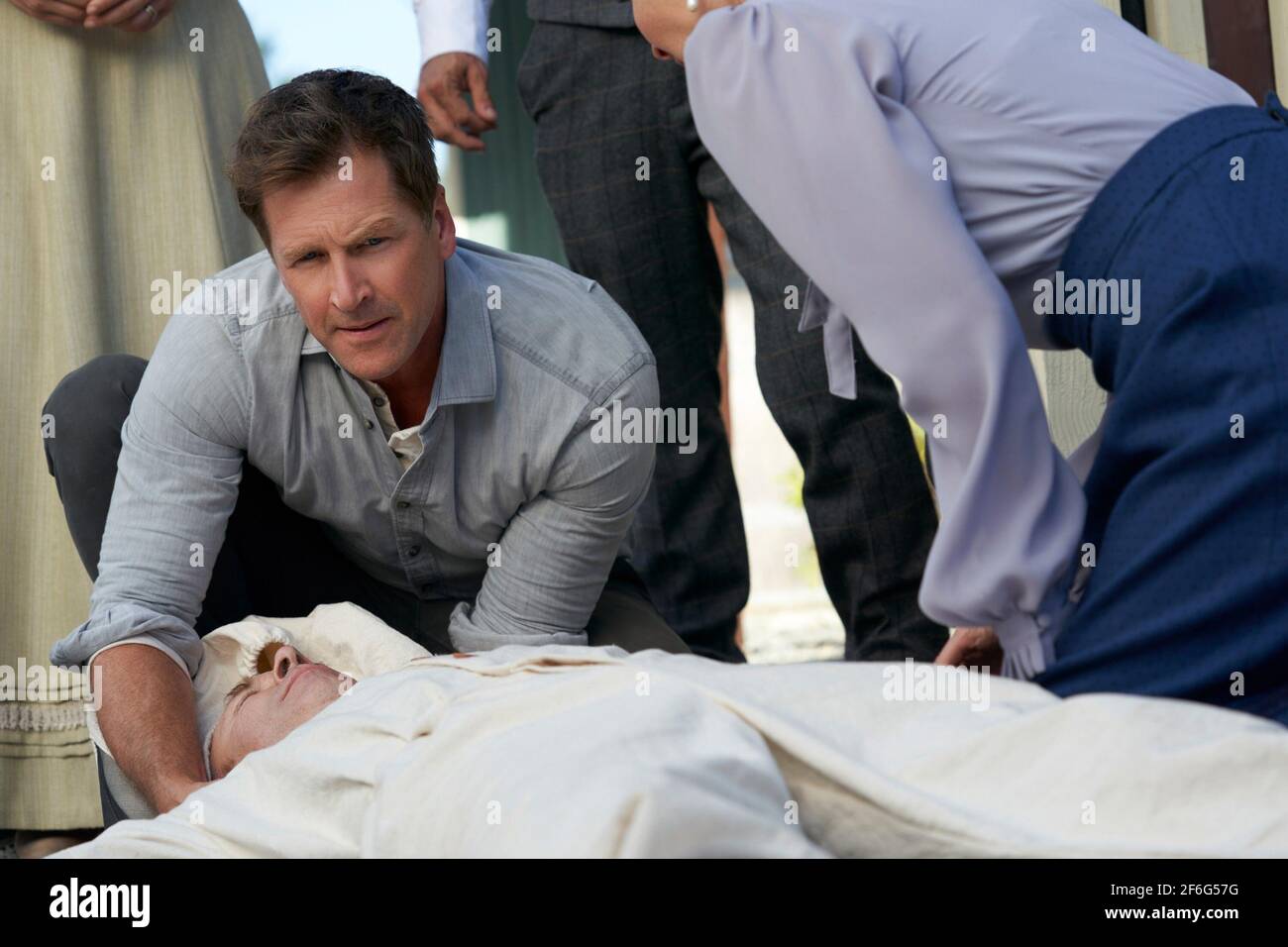 WHEN CALLS THE HEART, left: Paul Greene, No Regrets', (Season 8, ep ...