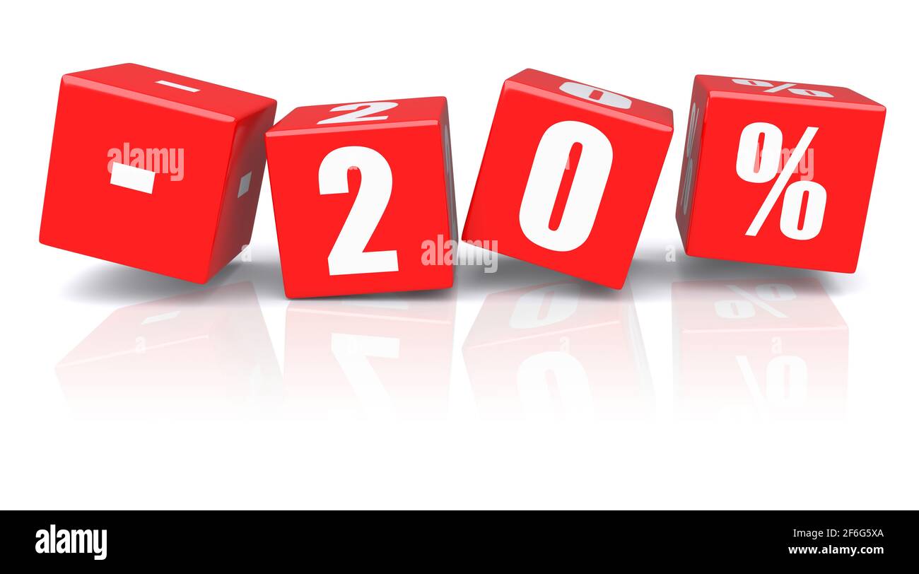 3d number 20 Cut Out Stock Images & Pictures - Alamy